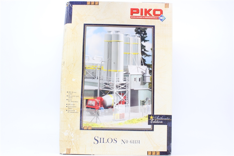 Piko 61131 Cement Works Silo Kit - Hattons