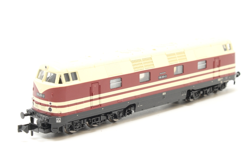 Brawa 61180 Class BR 118 201-3 of the DR - Museum model 2006