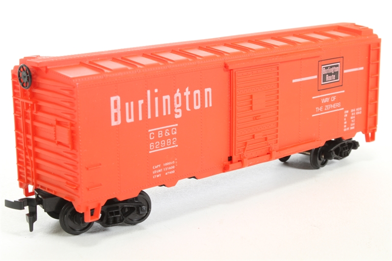 Cox Models 6120-6 40' Box Car of the Burlington Northern Railroad