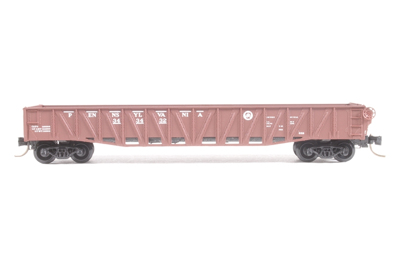 Micro-Trains 62010 50' fishbelly composite side drop end gondola of the - Hattons