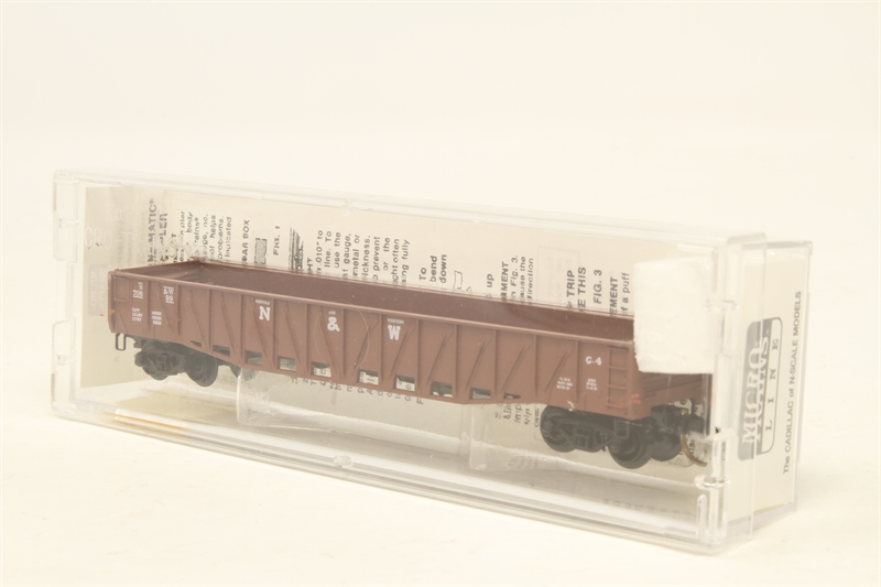Micro-Trains 62020 50' fishbelly composite side drop end - Hattons