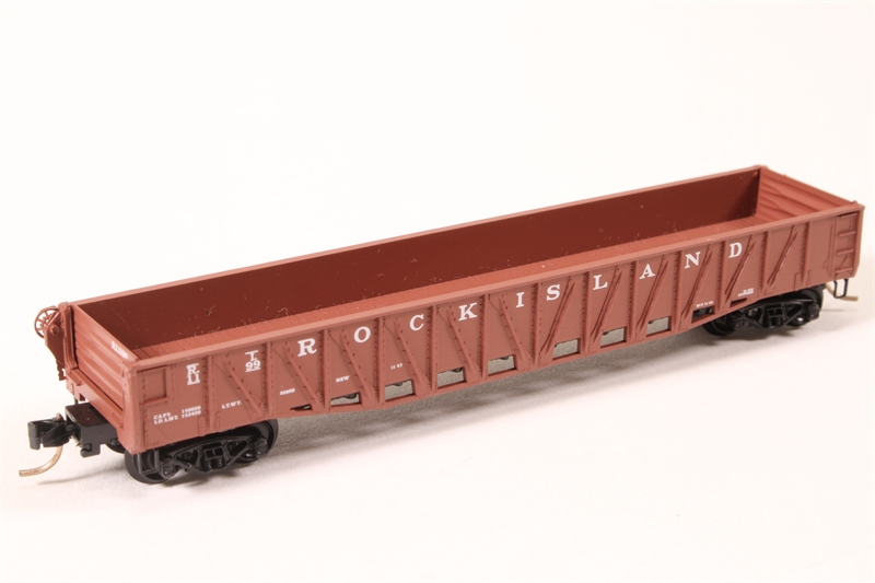 Micro-Trains 62040-1197 50' fishbelly composite side drop end gondola of - Hattons