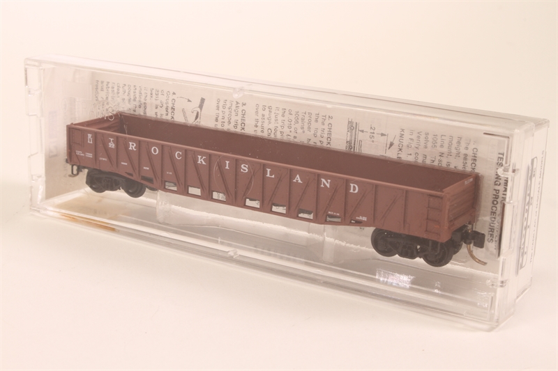Micro-Trains 62040-1197 50' fishbelly composite side drop end gondola of - Hattons