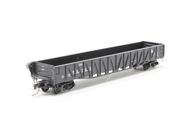 Micro-Trains 62050 50' fishbelly composite side drop end gondola of the