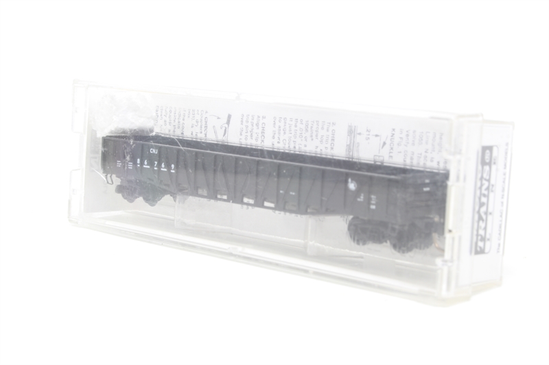 Micro-Trains 62050 50' fishbelly composite side drop end gondola of the
