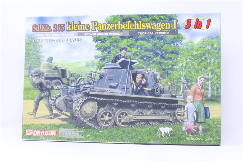 Dragon 6222DRA Sd.Kfz. 265 kleine Panzerbefehlswagen I