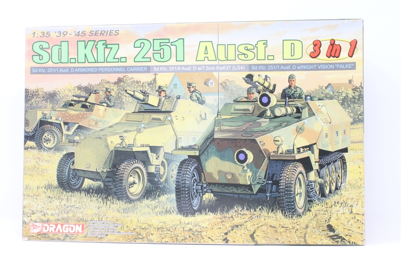 Dragon 6233DRA Sd.Kfz. 251 Ausf. D (3 in 1) - Hattons