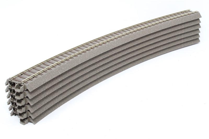 Trix 62530 6x C Track Curved Track Radius 5 30 Degree - Hattons