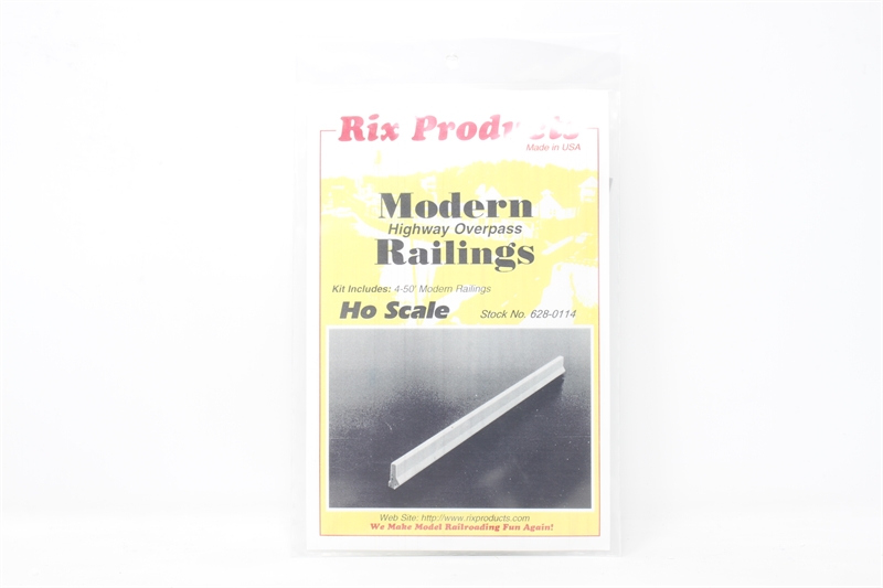 Rix Products 628-0114RIX Modern highway overpass railings - Hattons