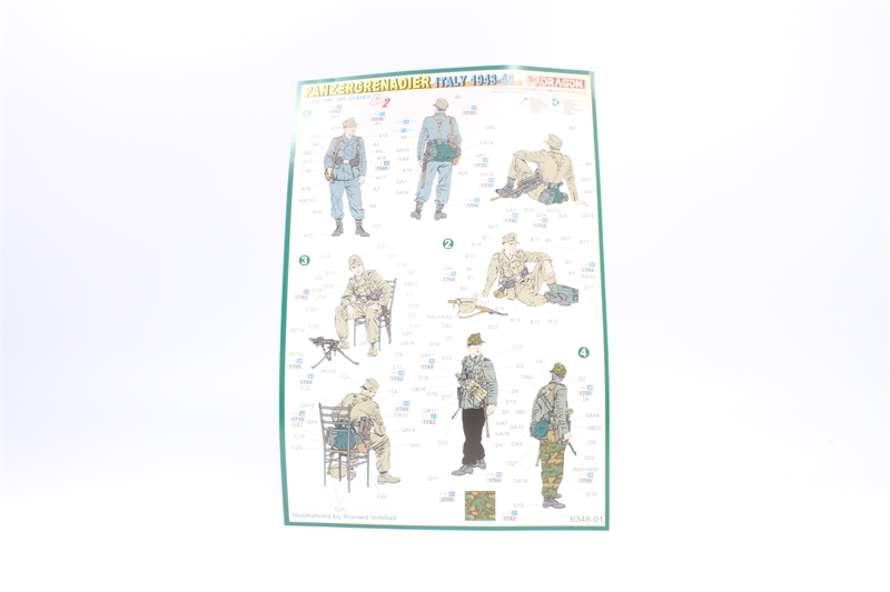 Dragon 6348DRA Panzergrenadier Italy 1943-45
