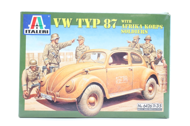 Italeri 6426 VW Type 87 with Afrika Korps soldiers - Hattons
