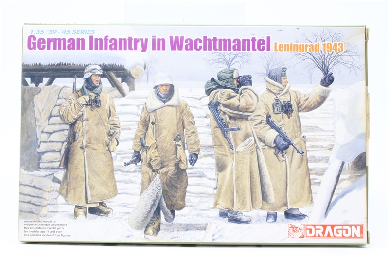 Dragon 6518DRA German Infantry in Wachtmantel Leningrad 1943