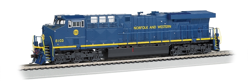 Bachmann USA 65408BUS GE ES44AC with Ditch Lights, Norfolk and Western ...