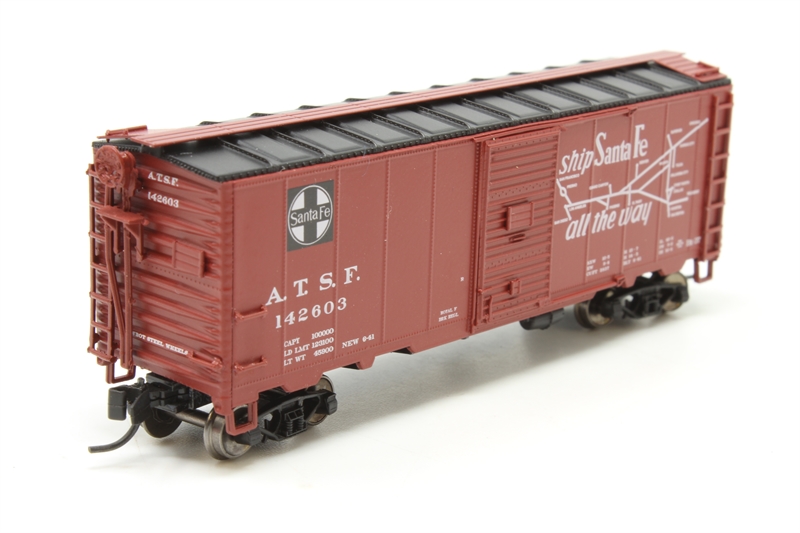InterMountain Railway Company 65834-02 40' AAR 1937 boxcar of the Santa ...