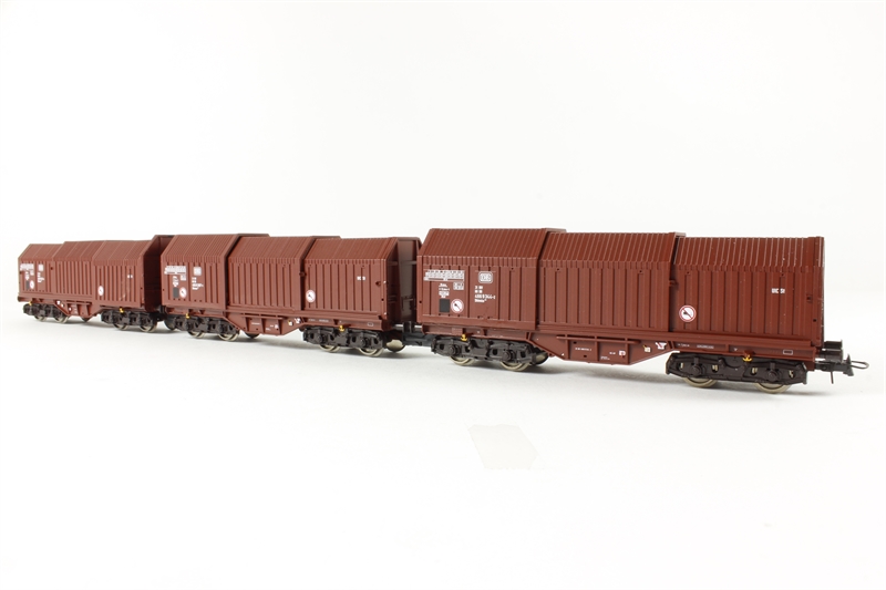 Roco 66100Roco Set of 3 DB Telescopic Wagons (DCC) IV - Hattons