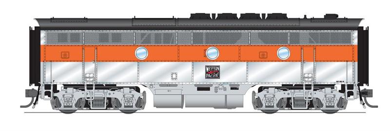 Broadway Limited Imports 6669BRO EMD F3B unit Western Pacific 801B DCC