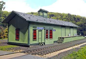 Branchline Trains 667BRT Munnsville Station Laser-Art - Hattons