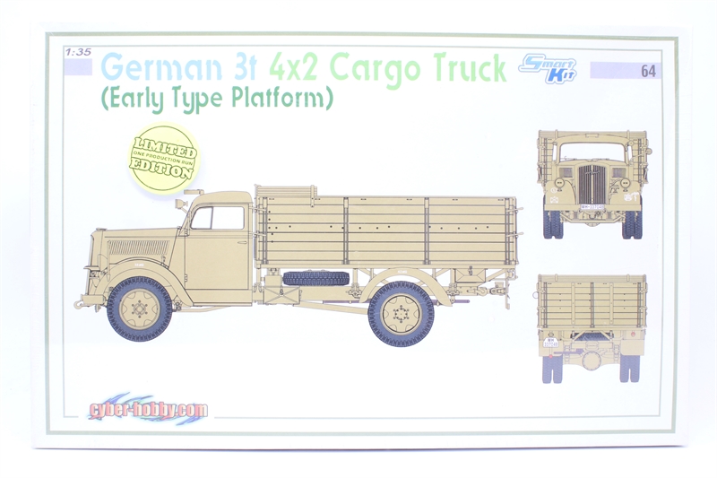 Dragon 6716 German 3ton 4X2 Cargo truck