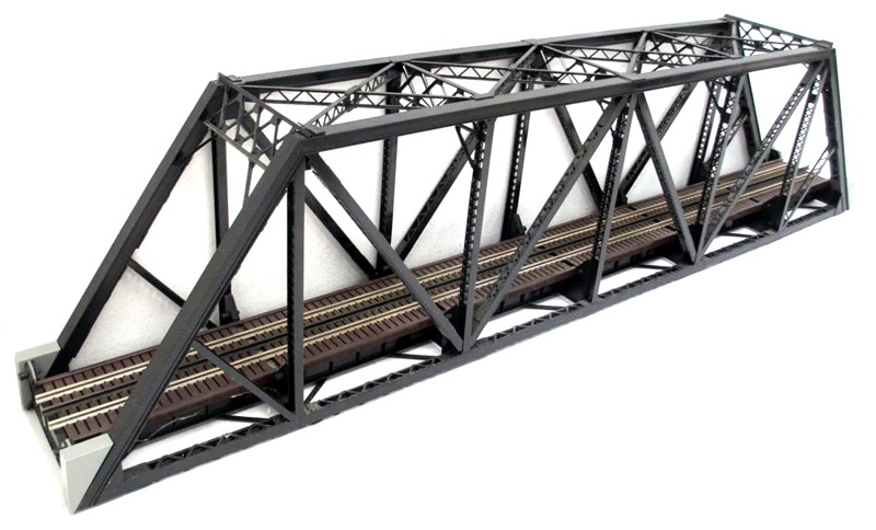 Atlas 6920ATL 3-Rail Single-Track Pratt Truss Bridge Kit - Hattons