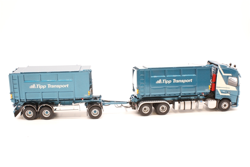 Tekno 69936TEK Volvo Globetrotter XL FH04 combi 'Tipp Transport'