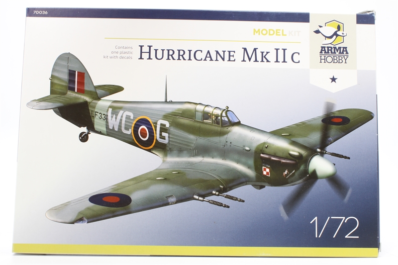 Arma Hobby 70036ARM Hawker Hurricane Mk.IIc