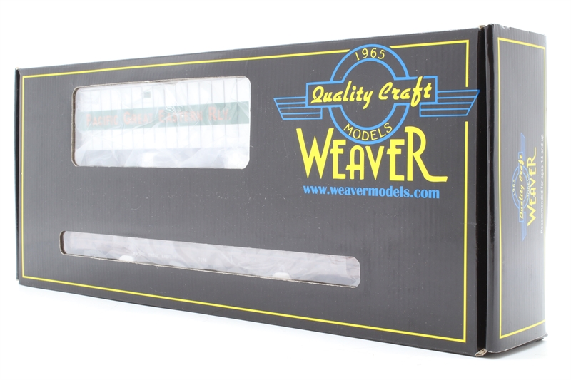 Weaver Models 7018WEA 50' flat car 7018 with 35' trailer - Hattons