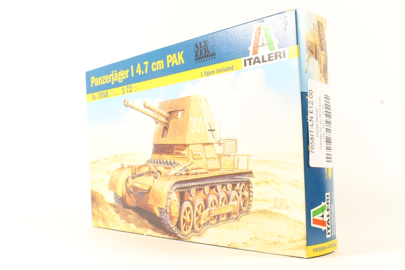 Italeri 7058IT Panzerjager I 47mm PaK (t)