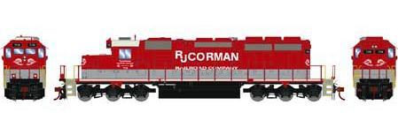Athearn 71517ATH EMD SD40-2 of the RJ Corman 7117