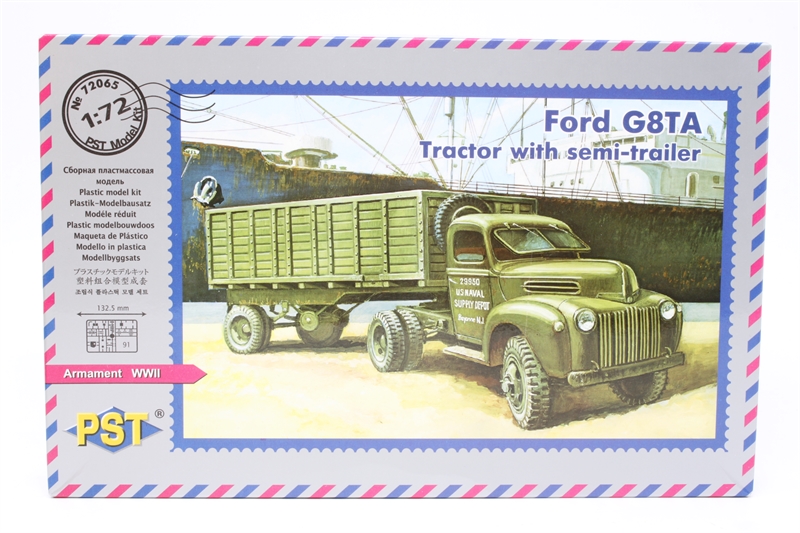 PST 72065PST Ford G8TA tractor & trailer - Hattons