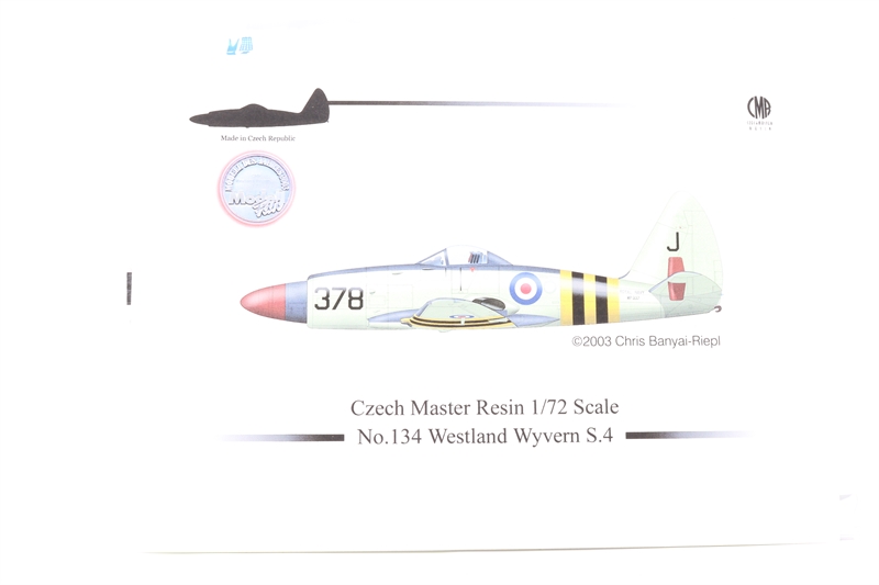 Czech Master Resin 72134CMR Westland wyvern S4