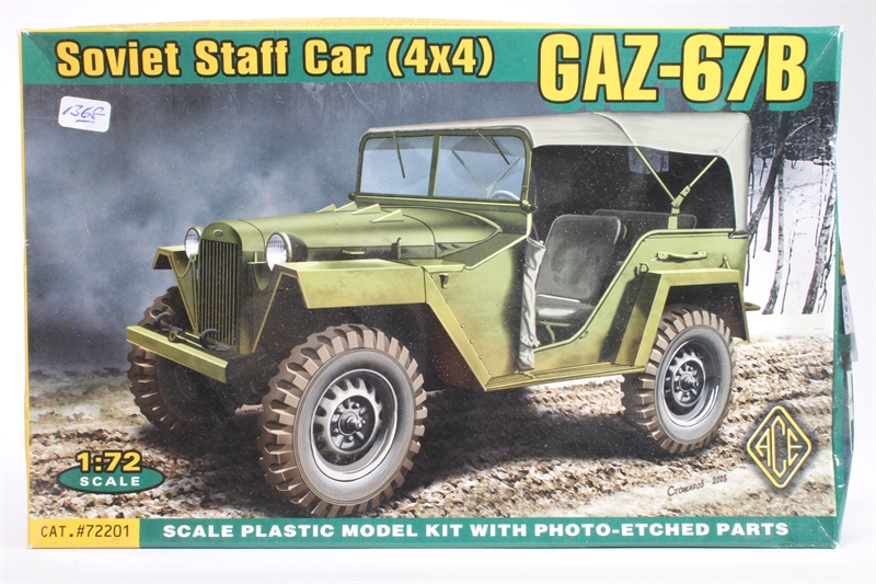 Ace 72201ACE Soviet Staff Car (4x4) GAZ-67B