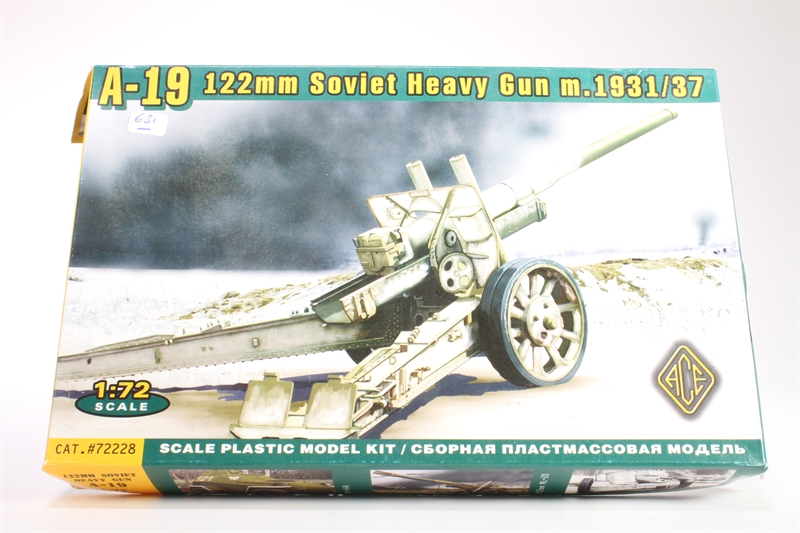 Ace 72228 122mm Soviet Heavy Gun A-19 m. 1931/37 - Hattons