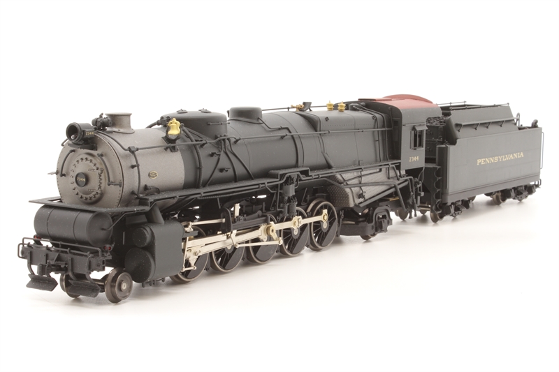 Sunset Models 7344SUN PRR N1s 2-10-2 #733 of the Pennsylvania Railroad