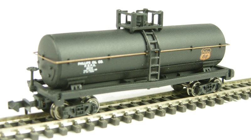 Bachmann USA 73490BAC 41' chemical tank car of Phillips 66 - black 9214
