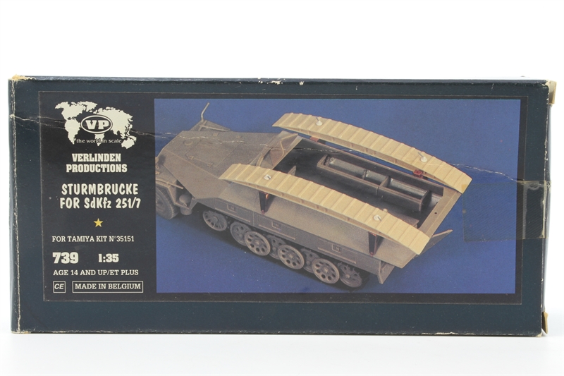 Verlinden Productions 739VER Sturmbrucke for SdKfz 251/7 For Tamiya Kit
