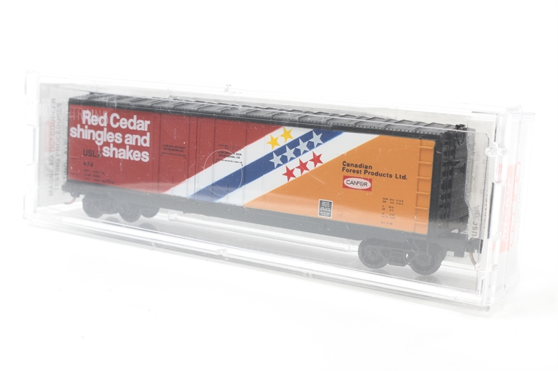 Micro-Trains 75060 50' steel double plug door no roofwalk boxcar of