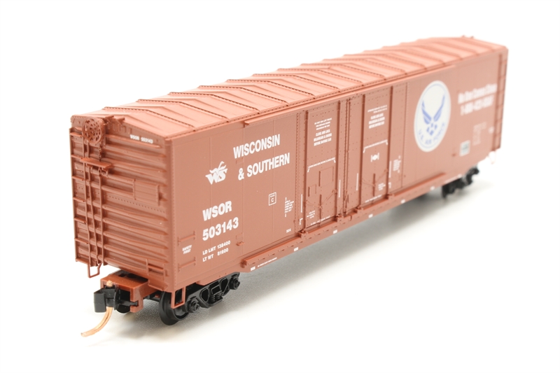 Micro-Trains 75090 50' steel double plug door no roofwalk boxcar of the - Hattons
