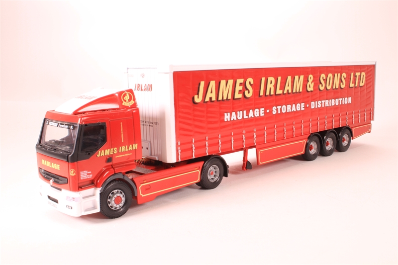 Corgi 75606 Renault Curtainside - 'James Irlam & Sons Ltd.'