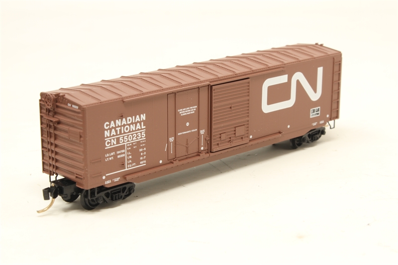 Micro-Trains 76010MIC 50' steel combo door no roofwalk boxcar of the - Hattons
