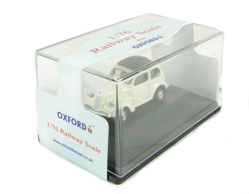 Oxford Diecast 76FP002 Ford Popular 103E in Bristol fawn - Hattons