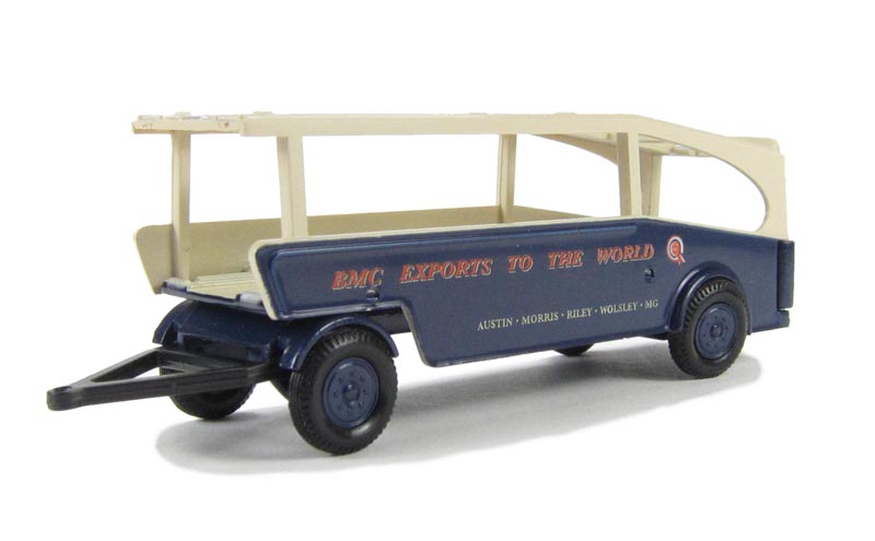 Oxford Diecast 76LTR003T BMC Car Transporter Trailer.