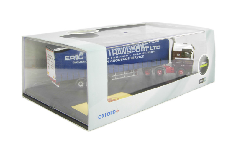 Oxford Diecast 76MAN02CS MAN TGX XXL curtainside "Eric Vick Transport"