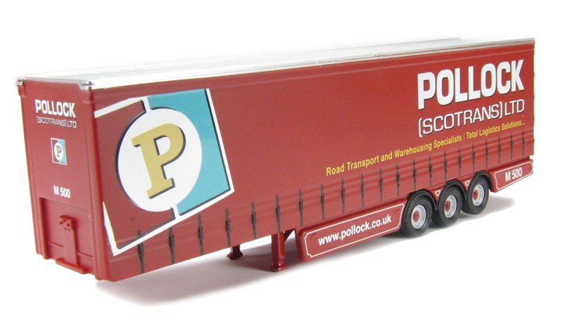 Oxford Diecast 76MAN05CS.T Trailer Pollock.