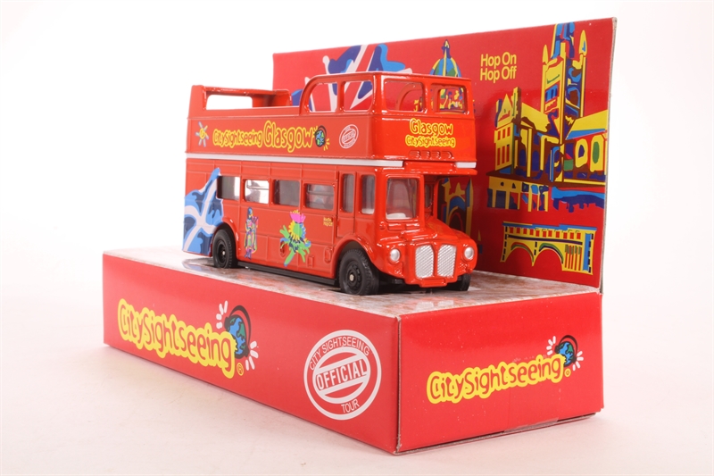 Oxford Diecast 76RM076 Routemaster Open Top "Glasgow City - Hattons