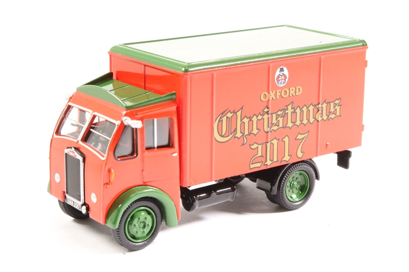 Oxford Diecast 76SP133 Albion Victor Box Van Christmas 2017