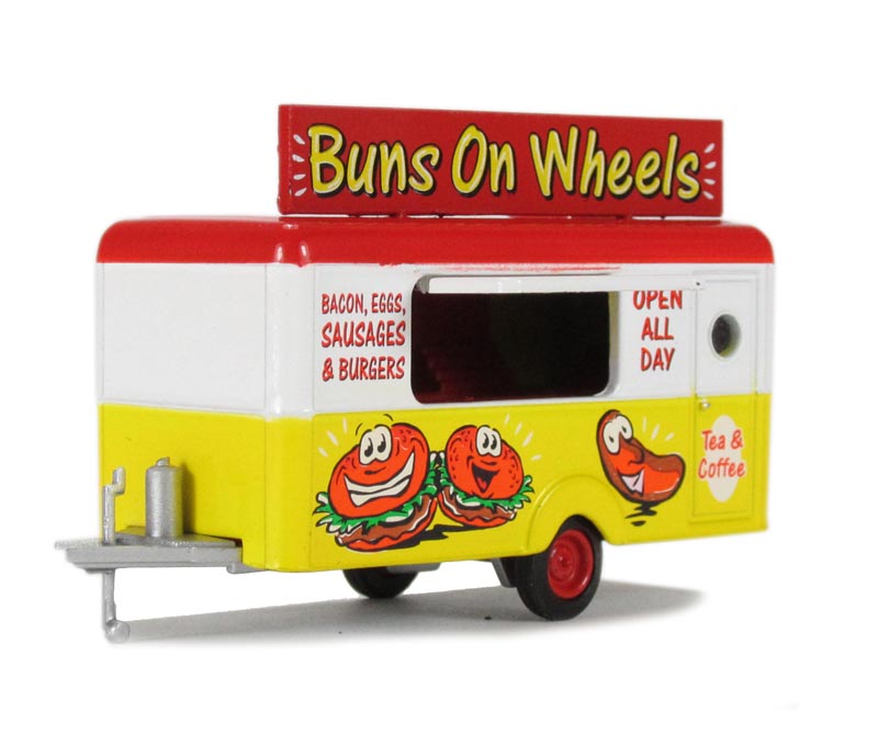 Oxford Diecast 76TR006 Mobile Trailer "Buns on Wheels"