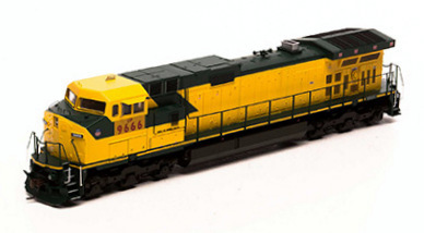 Roundhouse Products 78025ROU Dash 9-44CW, Union Pacific (Ex-CNW) #9666 ...