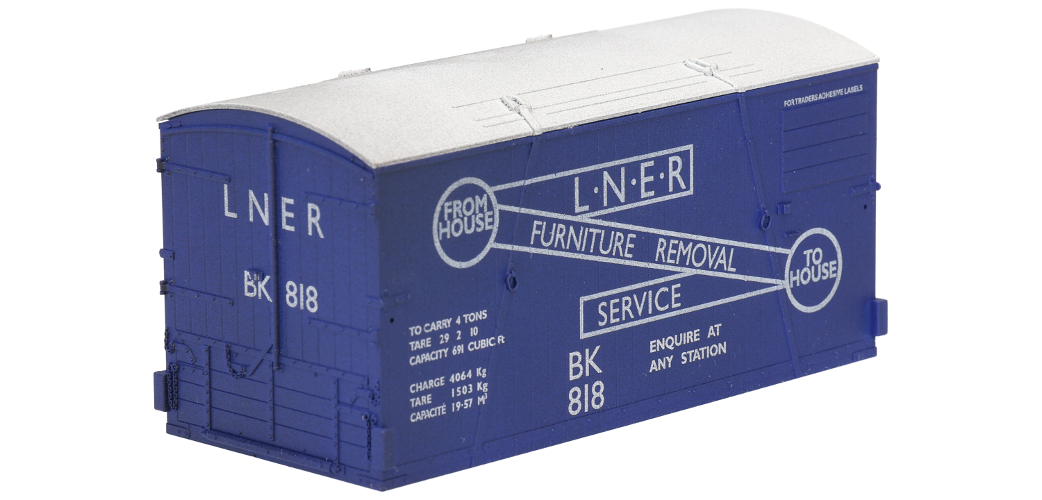 Dapol 7F-037-015W Conflat container in LNER 'Furniture - Hattons