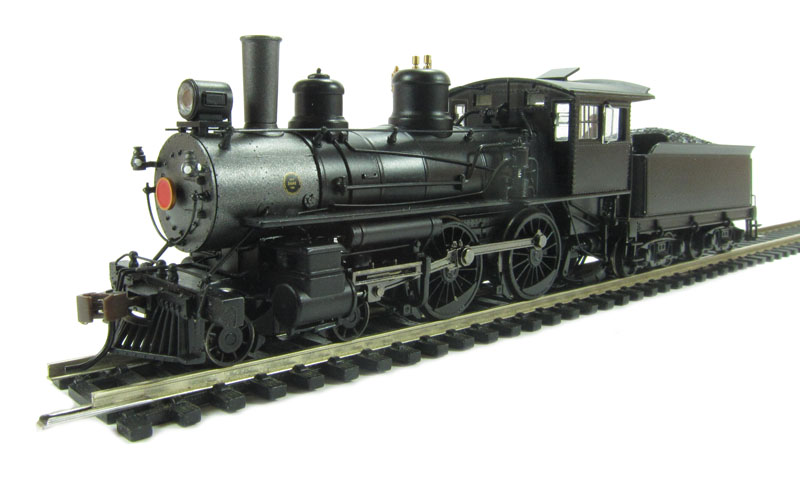 Bachmann USA 80101BAC Baldwin Modern 4-4-0 - Black Unlettered.