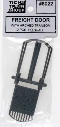 Tichy Train Group 8022TTG Freight Door w/Arched Transom (3 Sets)